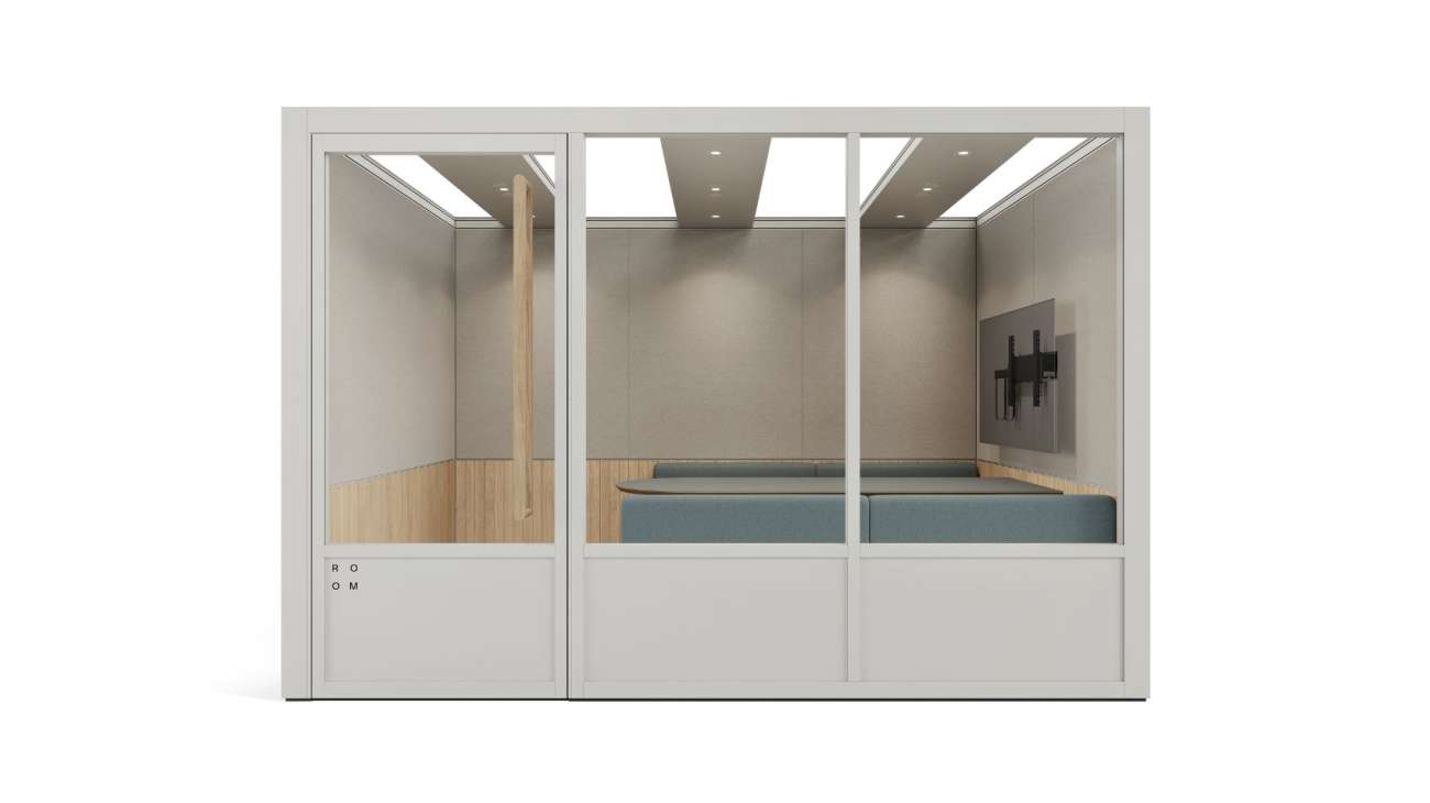 OFS - Room L Meeting Room with Monitor Mount - Architectural structures - Product